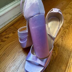 PrettyLittleThing | Shoes | Prettylittlethings Lavender Platform Heel ...